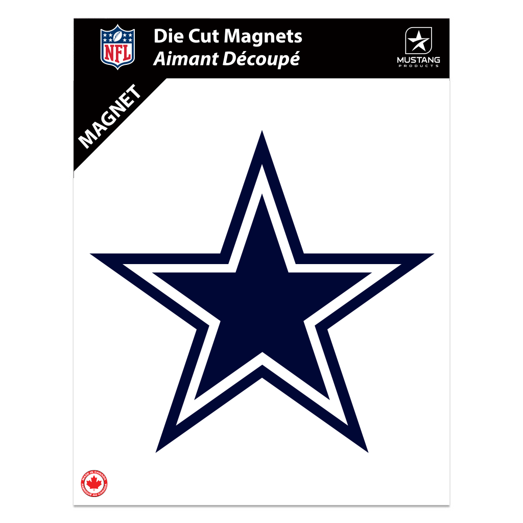 8" x 11" Magnet | Dallas Cowboys | Primary Logo – Mustang Wholesale