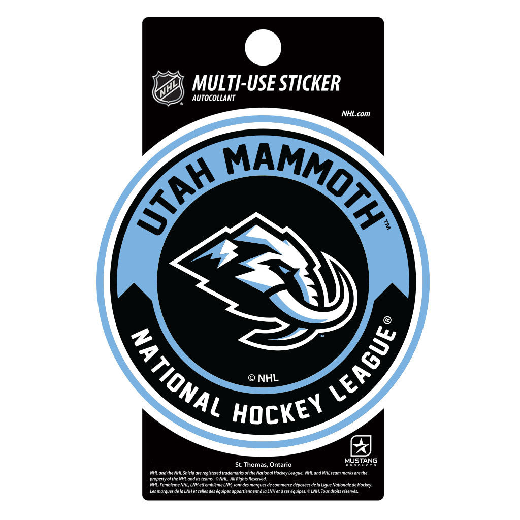 3" x 5" Textured Sticker | Utah Mammoth | Arrow – Mustang Wholesale