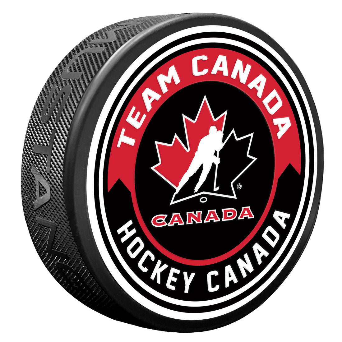 Textured Puck | Hockey Canada | Arrow – Mustang Wholesale